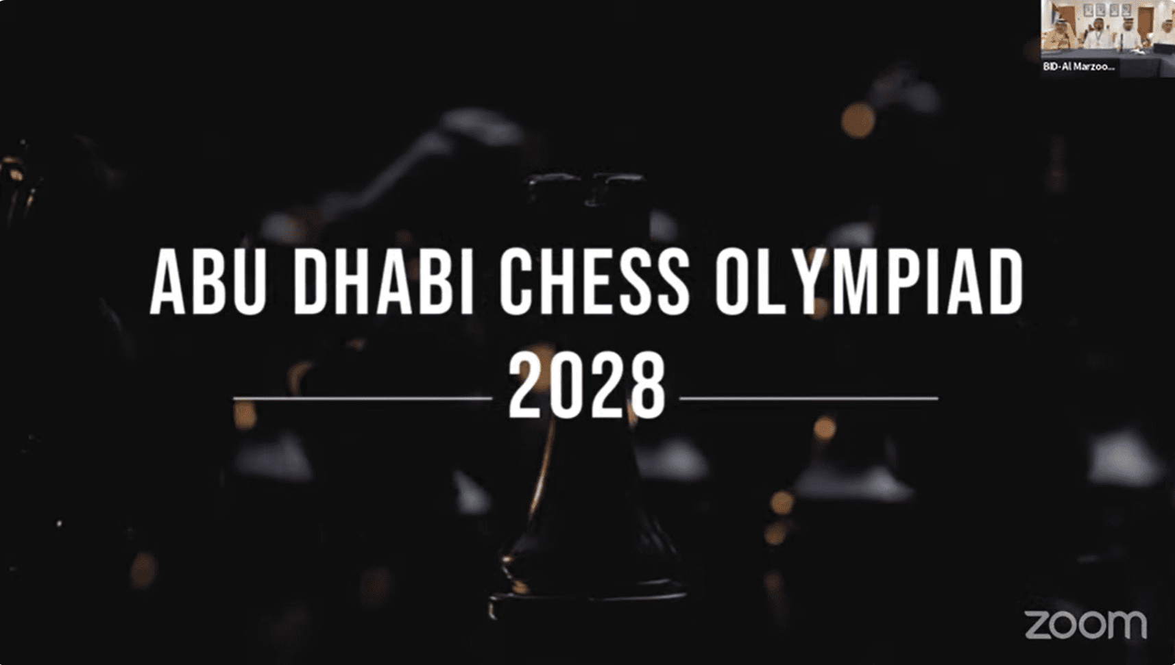 UAE to host 2028 Chess Olympiad - The Chess Drum