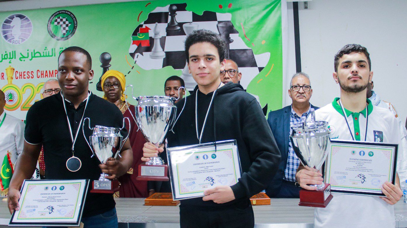 Wafa, Djeroud win African Juniors 2023! - The Chess Drum
